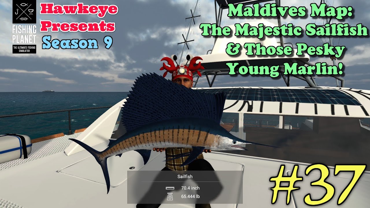 Fishing Planet S9 #37 - Maldives Map: The Majestic Sailfish & Those ...