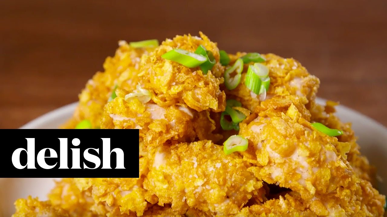Dirty Popcorn Chicken | Delish - YouTube
