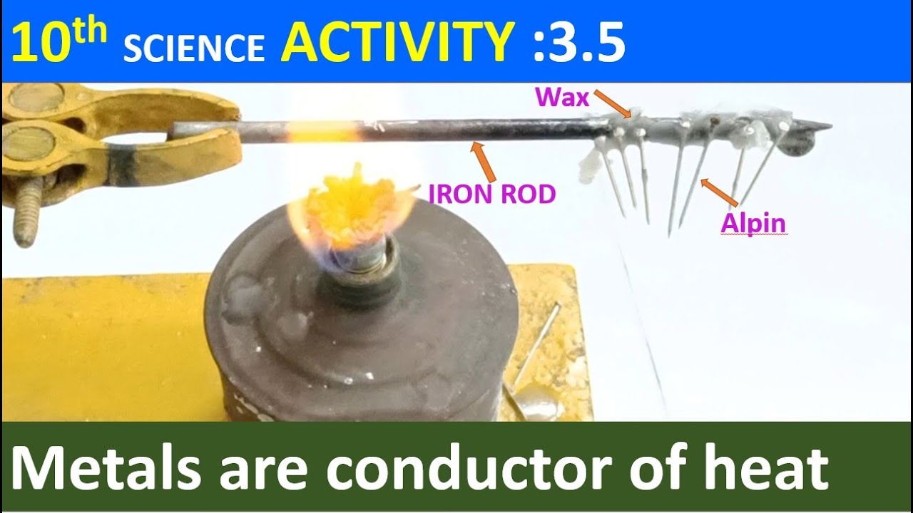 10 SCIENCE || ACTIVITY : 3.5 || CHAPTER-3 || METAL AND NON METALS ...