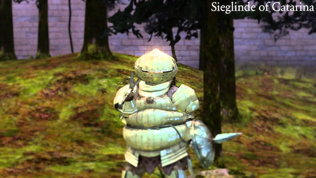Dark Souls Dialogue - Sieglinde of Catarina - YouTube