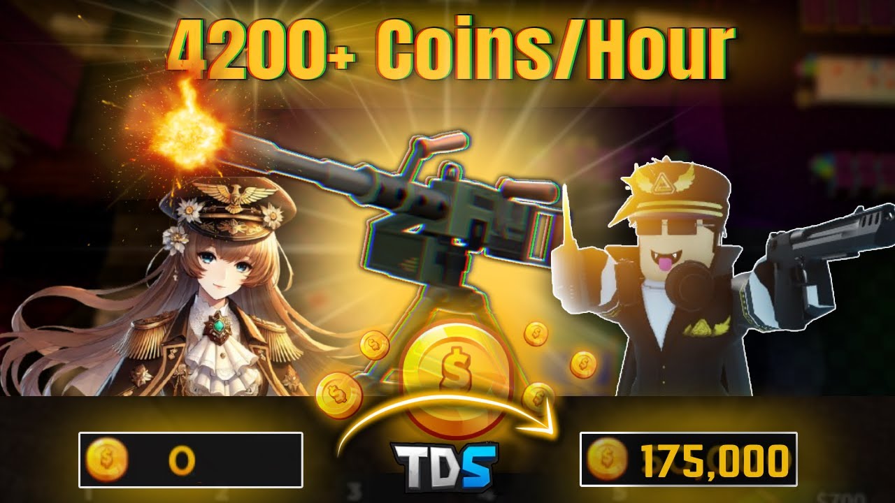 HOW to Get GATLING GUN in One Day FAST in TDS (Roblox) - YouTube