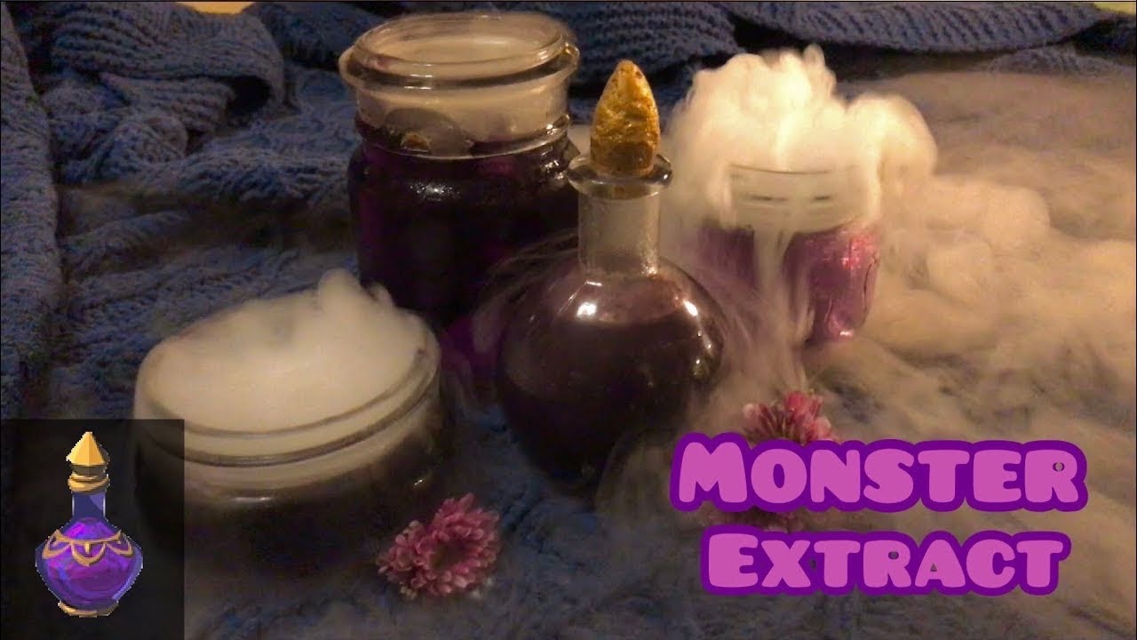 How to make monster extract (Breath of the Wild) - YouTube