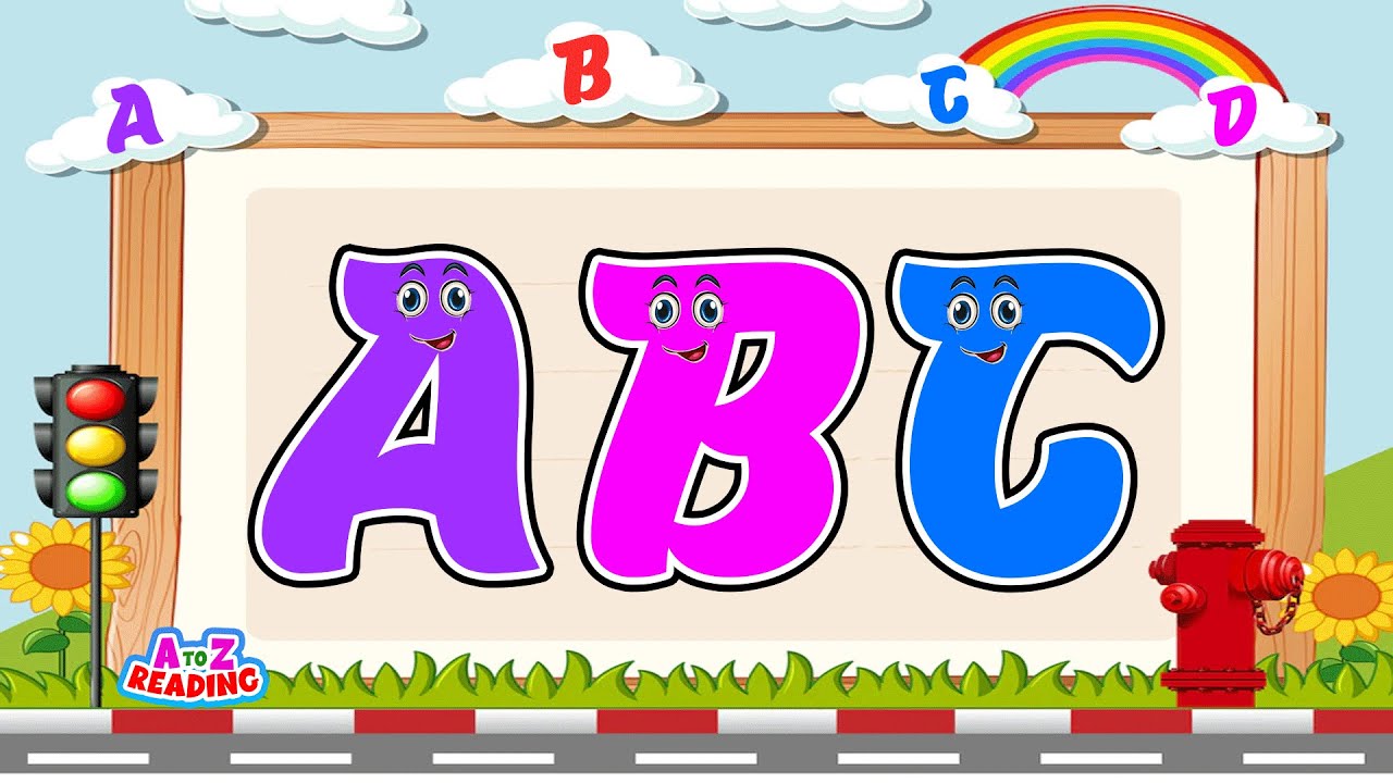 A to Z Words | A to Z Learning Video | A to Z Reading | ABC Learning ...