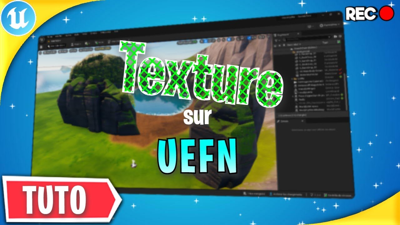 Comment AJOUTER une TEXTURE FACILEMENT sur UEFN ! (Créatif 2.0) - YouTube