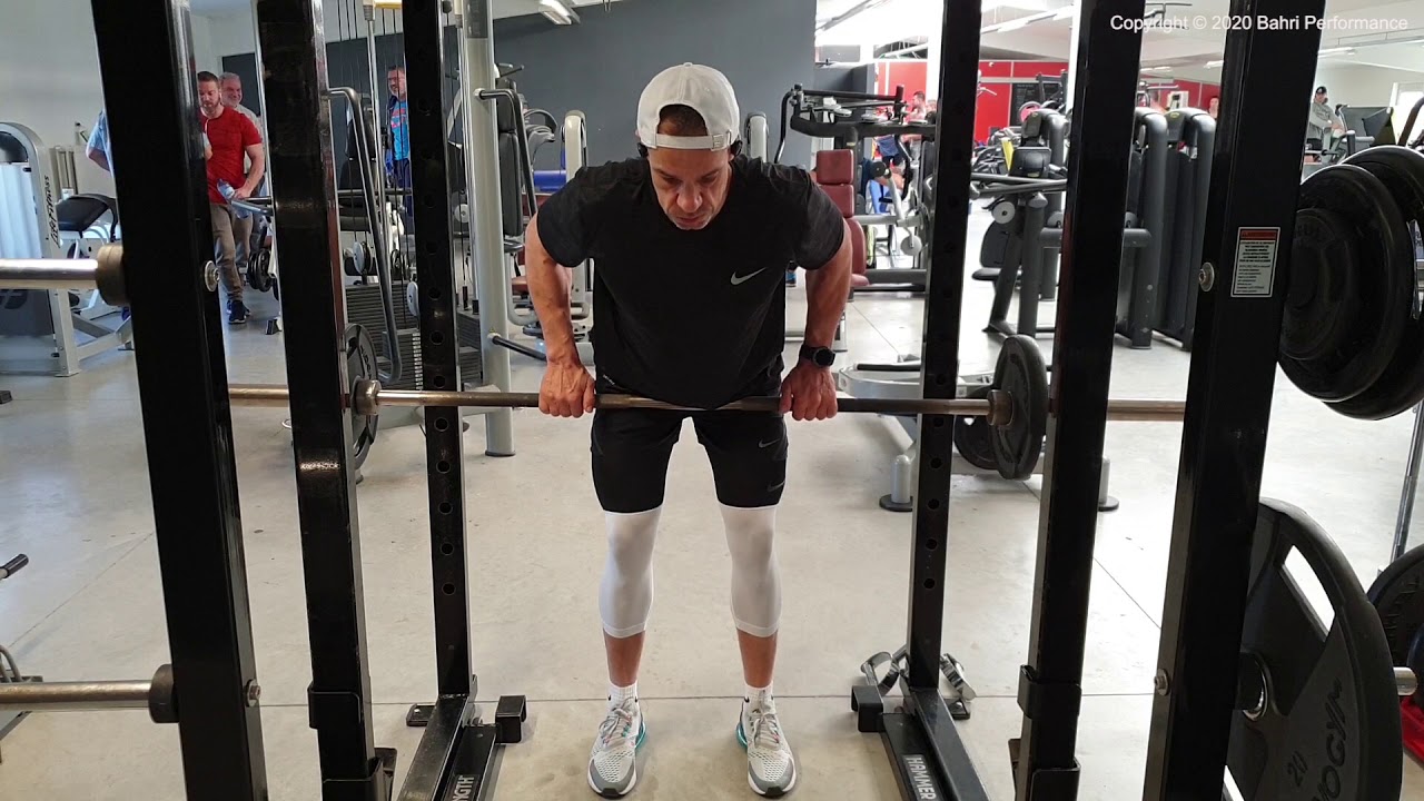 ROWING BARRE BUST PENCHE - YouTube