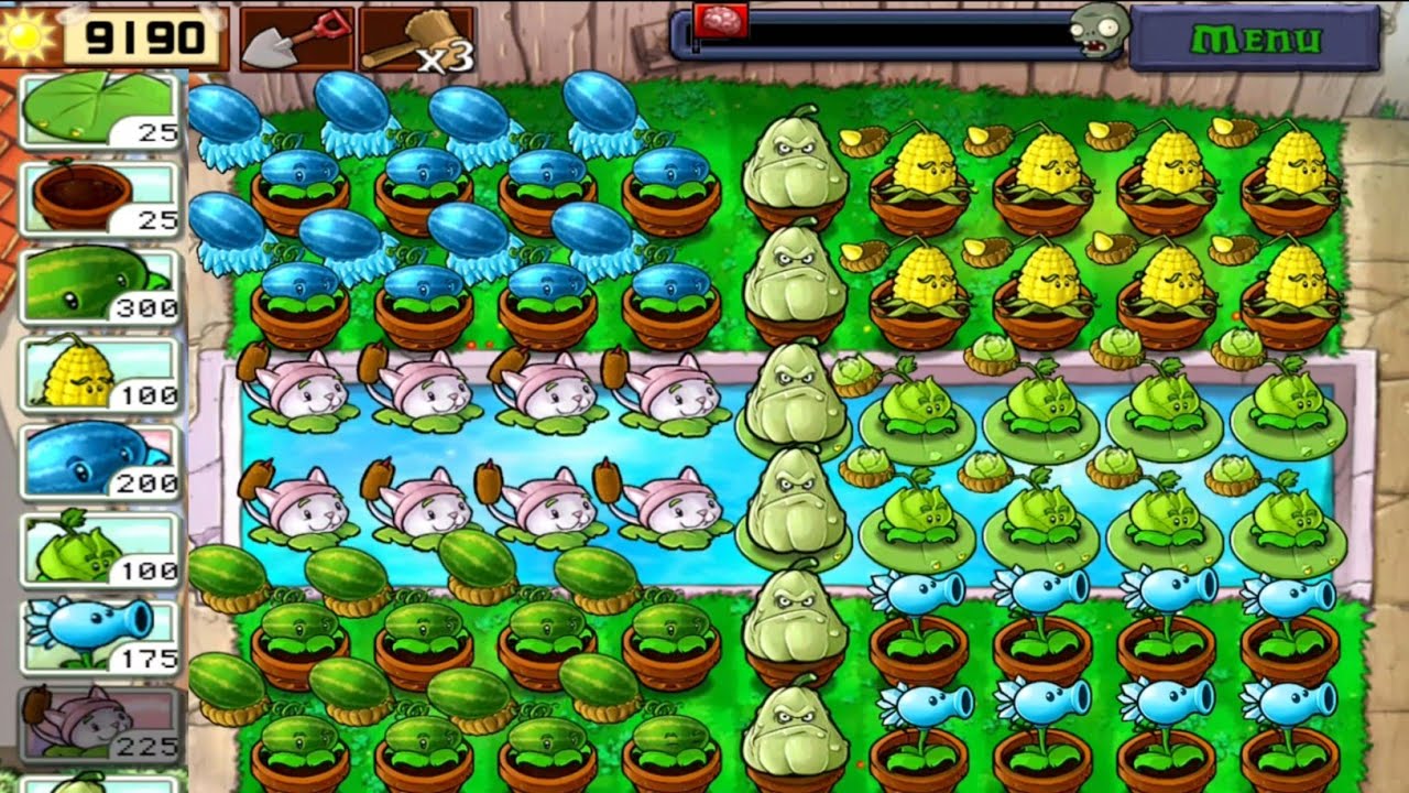 PVZ Last Stand | Plants vs Zombies gameplay walkthrough part 1519 - YouTube