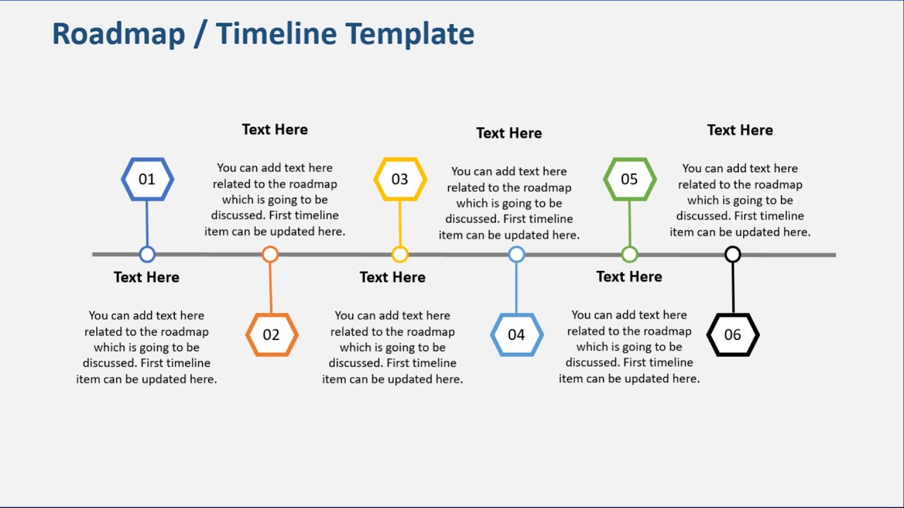 Powerpoint Executive Timeline Template | Presentation Learning ...