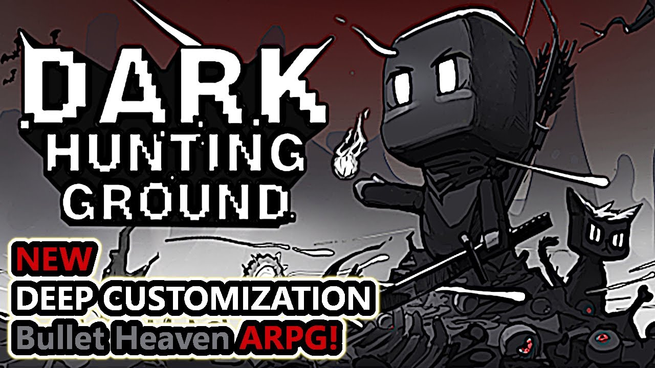 A NEW Minimalistic ARPG with BILLIONS of OPTIONS! | Dark Hunting Ground ...