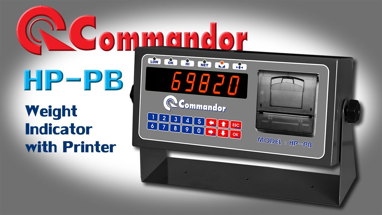 Commandor Model HP-PB - YouTube