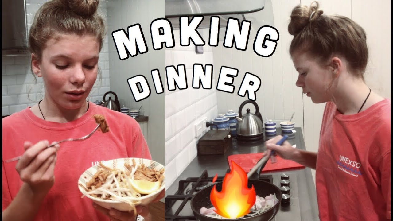 Trying to Cook Dinner - YouTube