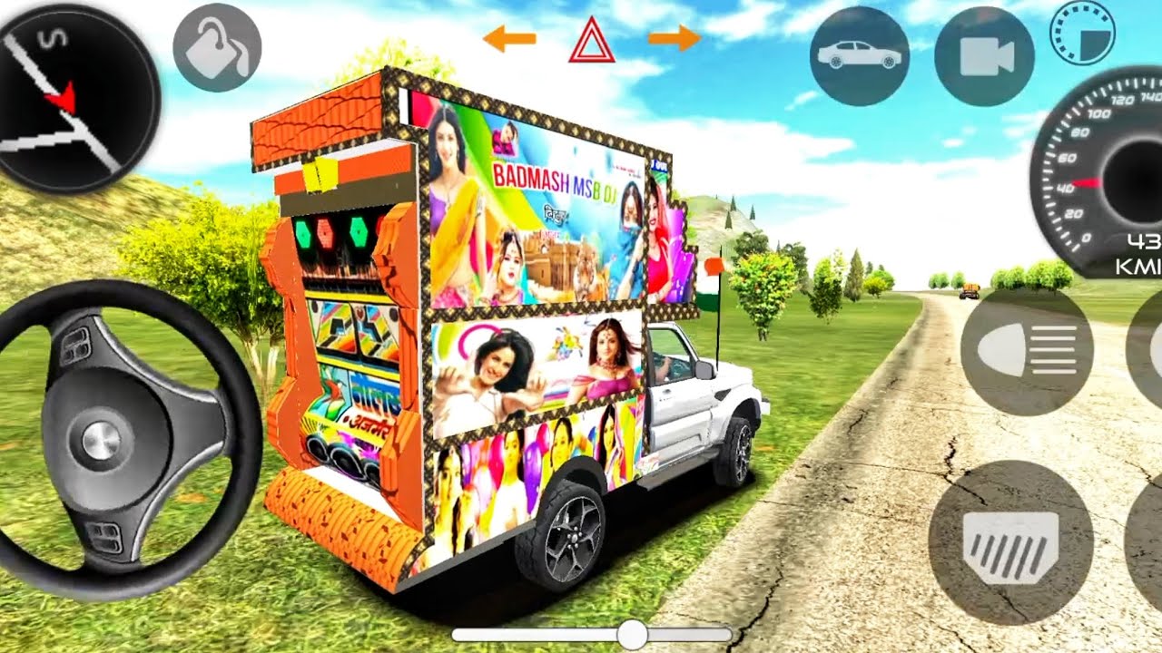 Modified DJ Pickup Game | Indian DJ Tractor Car Game | Android gameplay ...