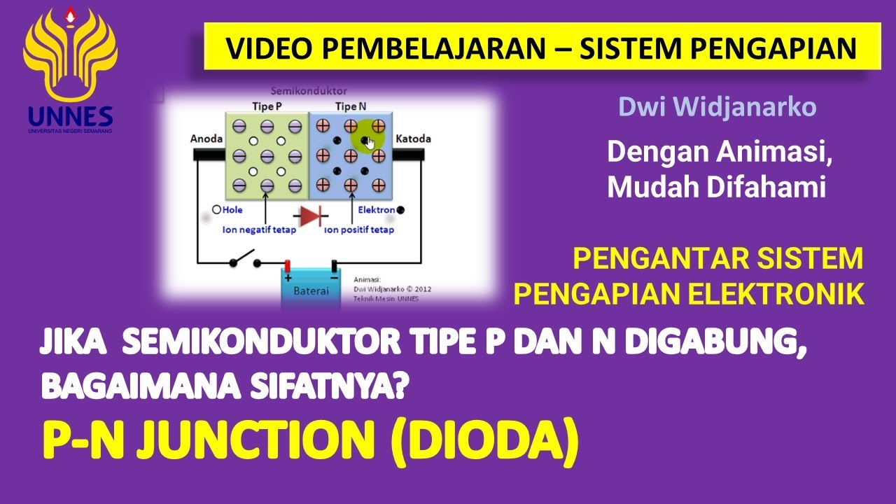[IG22] Jika Semikonduktor Tipe P dan N Digabung, Bagaimana Sifatnya? P ...