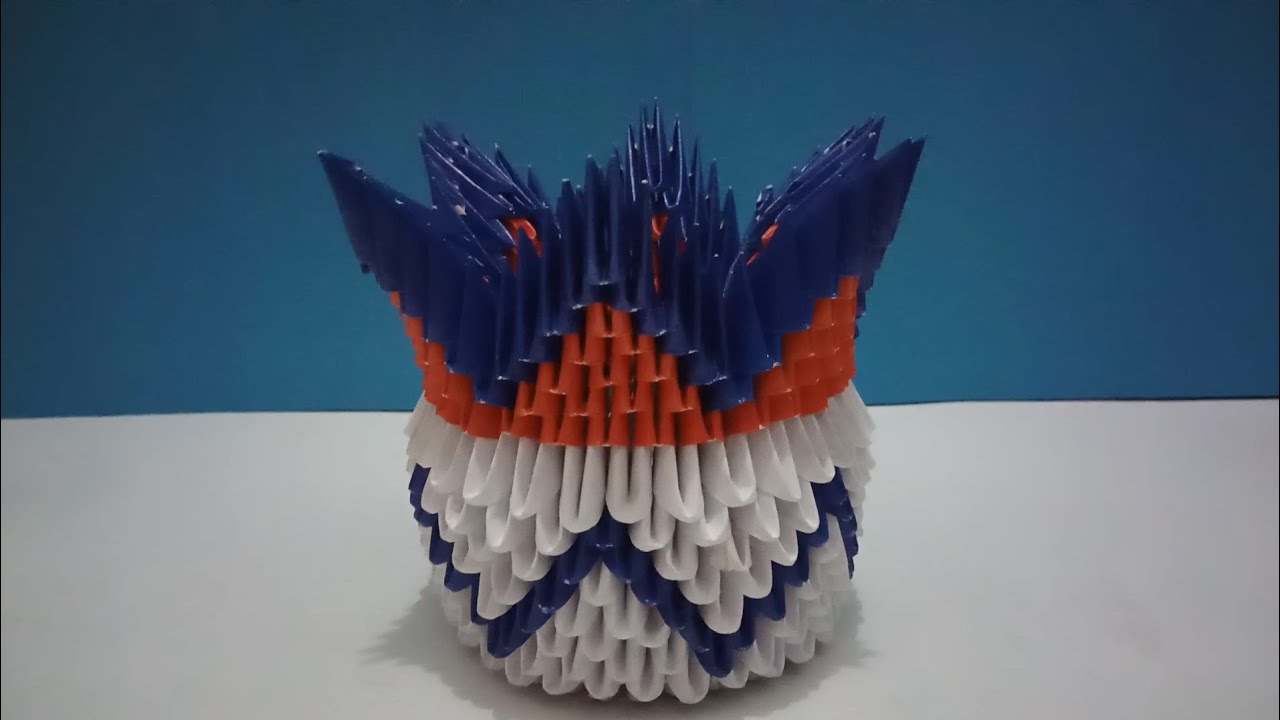 Star Shape Vase 3D Origami Tutorial - YouTube