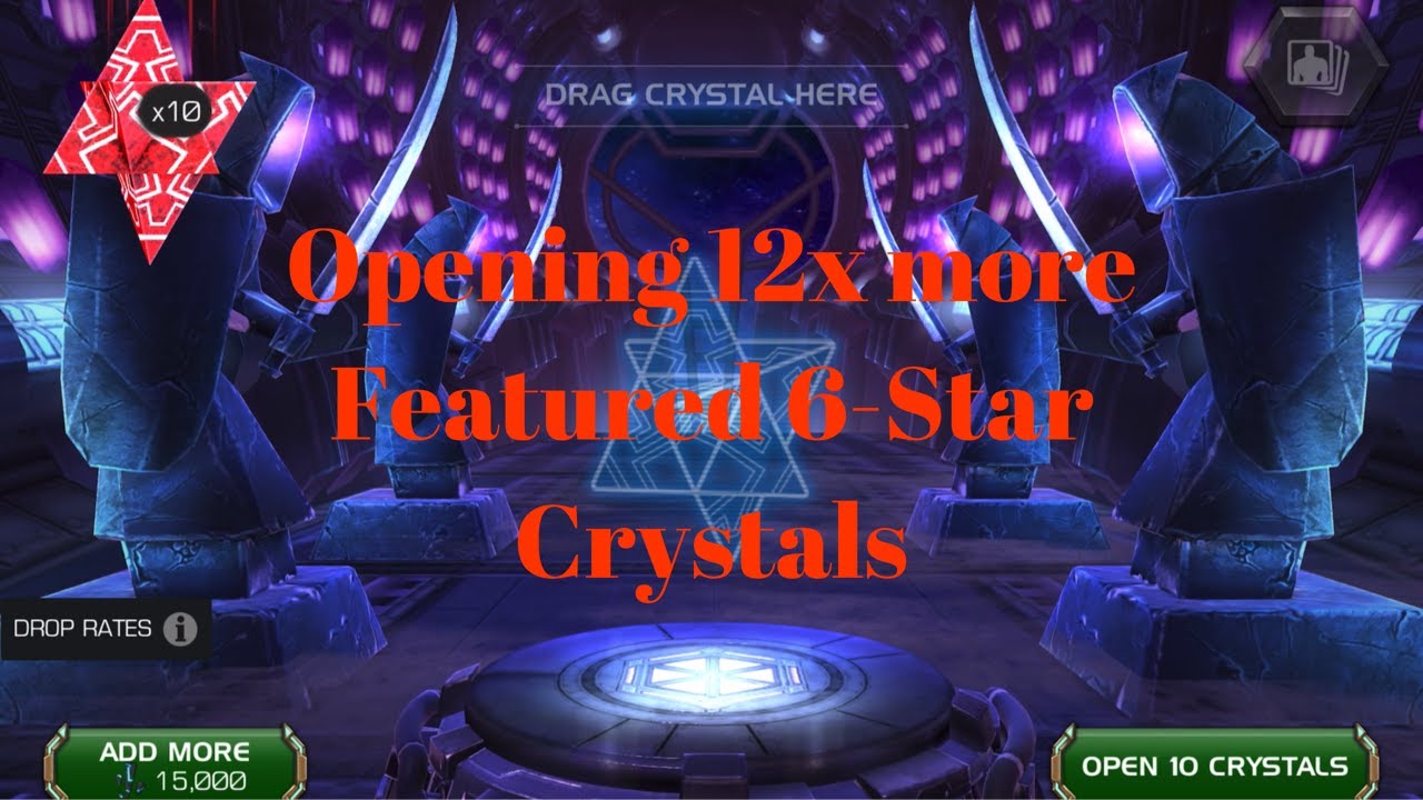 Opening 12x 6-Star Featured Crystals...MCOC - YouTube