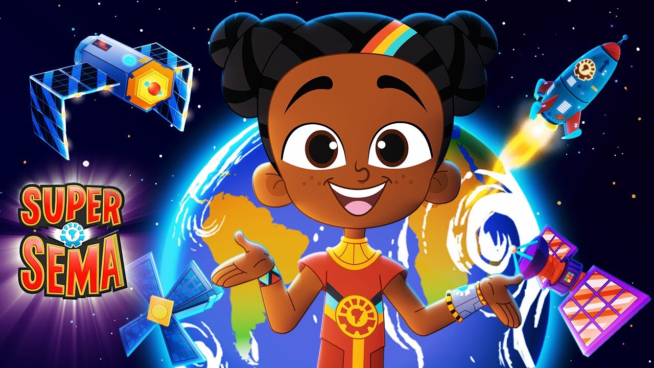 How Satellites Work 📡 Space, Technology and More! 🌎 Super Sema Explains ...