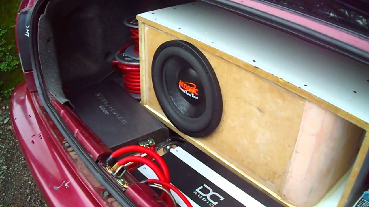 Atomic ELE 12" bass test. - YouTube