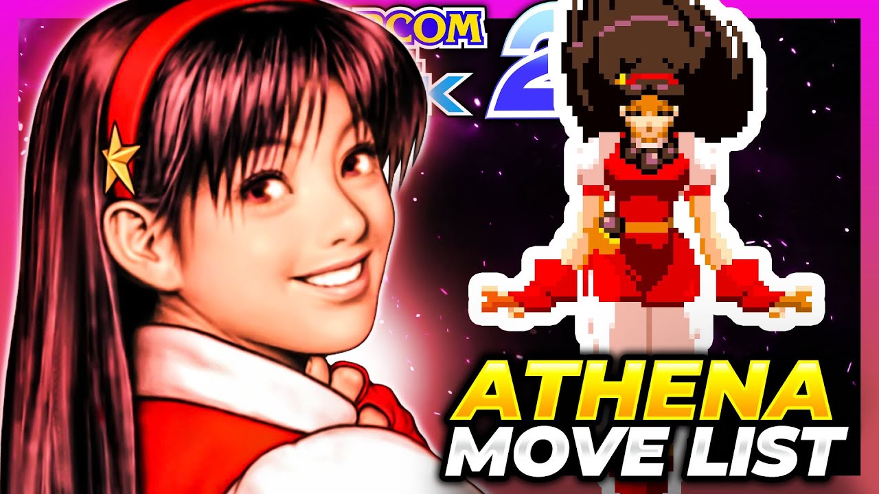 ATHENA ASAMIYA MOVE LIST - Capcom vs. SNK 2: Mark of the Millenium 2001 ...