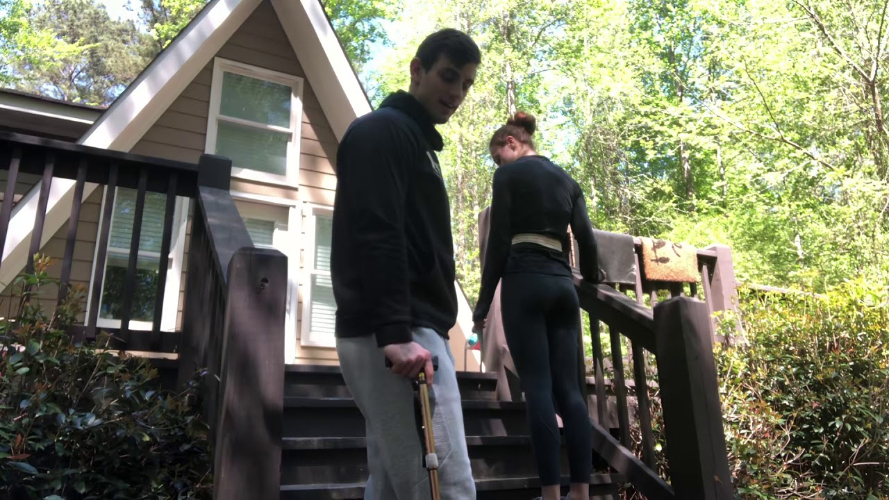 Assisted Device Video - 4 Stair Negotiation - YouTube