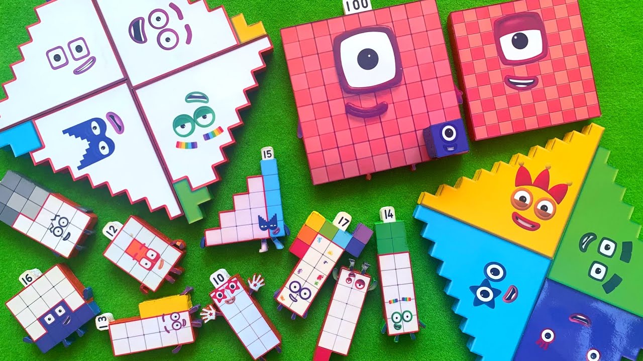 Looking for Numberblocks NEW 328 Puzzle Tetris Shape | ASMR chirping of ...