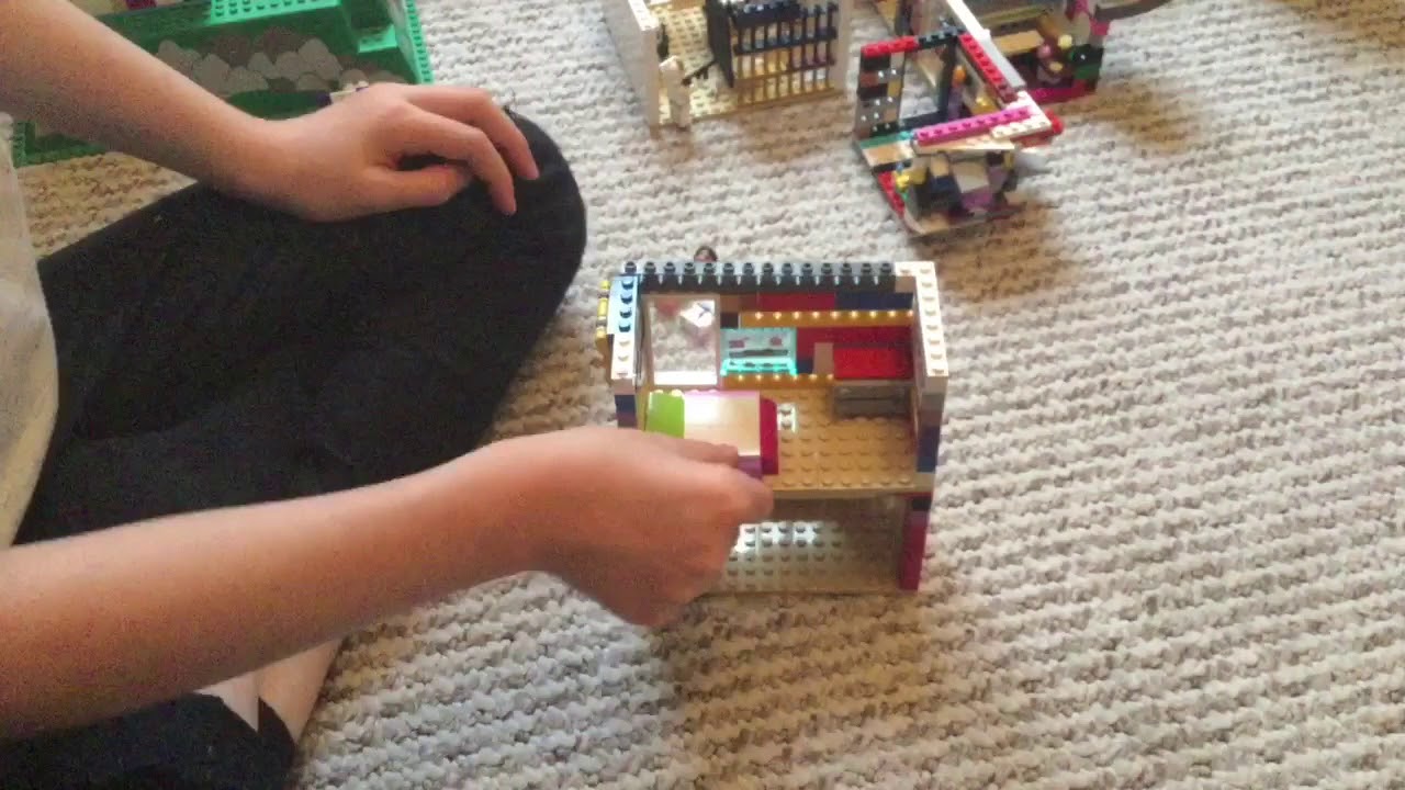 Lego bed tutorial - YouTube