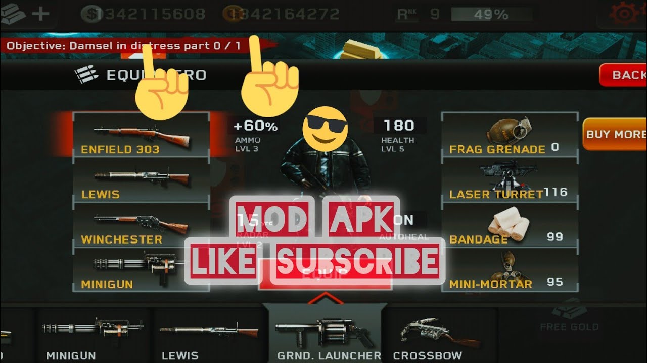 Dead Trigger mod apk unlimited money and gold and ammo latest version ...