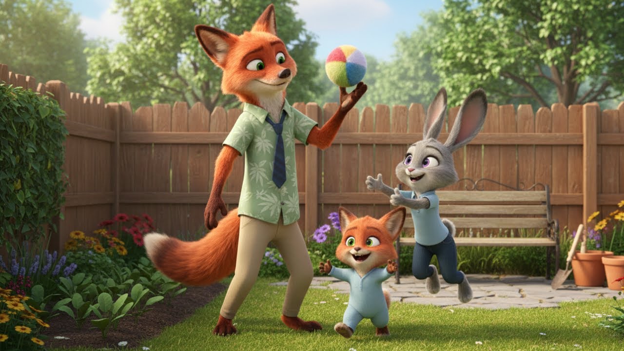 Zootopia 2 | A Sweet Family Day at the Mini Zoo | Nick & July’s Little ...