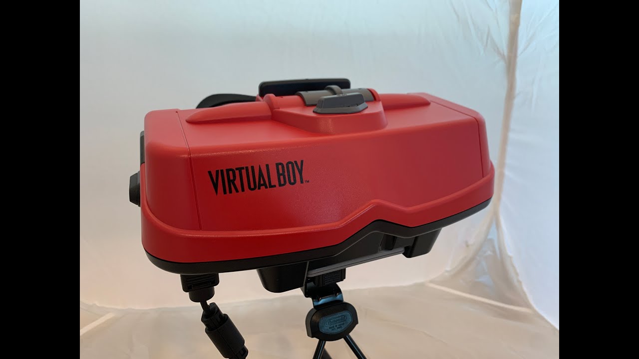 Nintendo Virtual Boy Gameplay - Mario's Tennis - YouTube