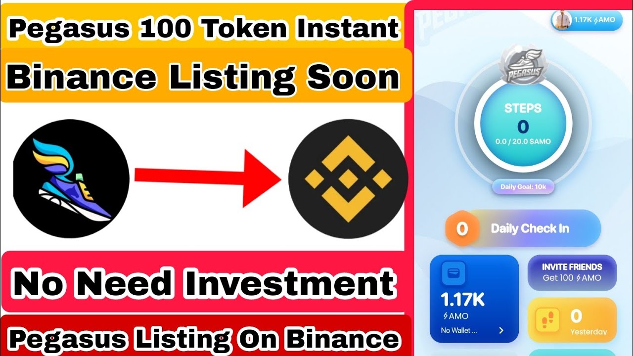 Amino Move ||Amino Mining Listing |Amino Listing Price || Pegasus withdrawal process - YouTube