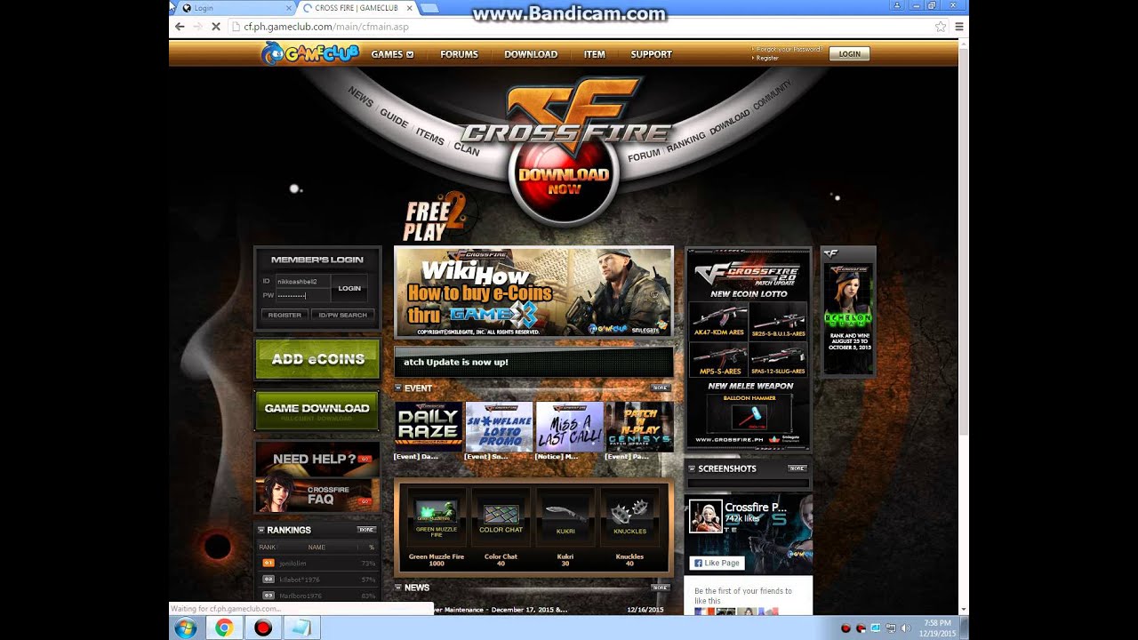 Crossfire PH eCoin Hack with Proof! - YouTube