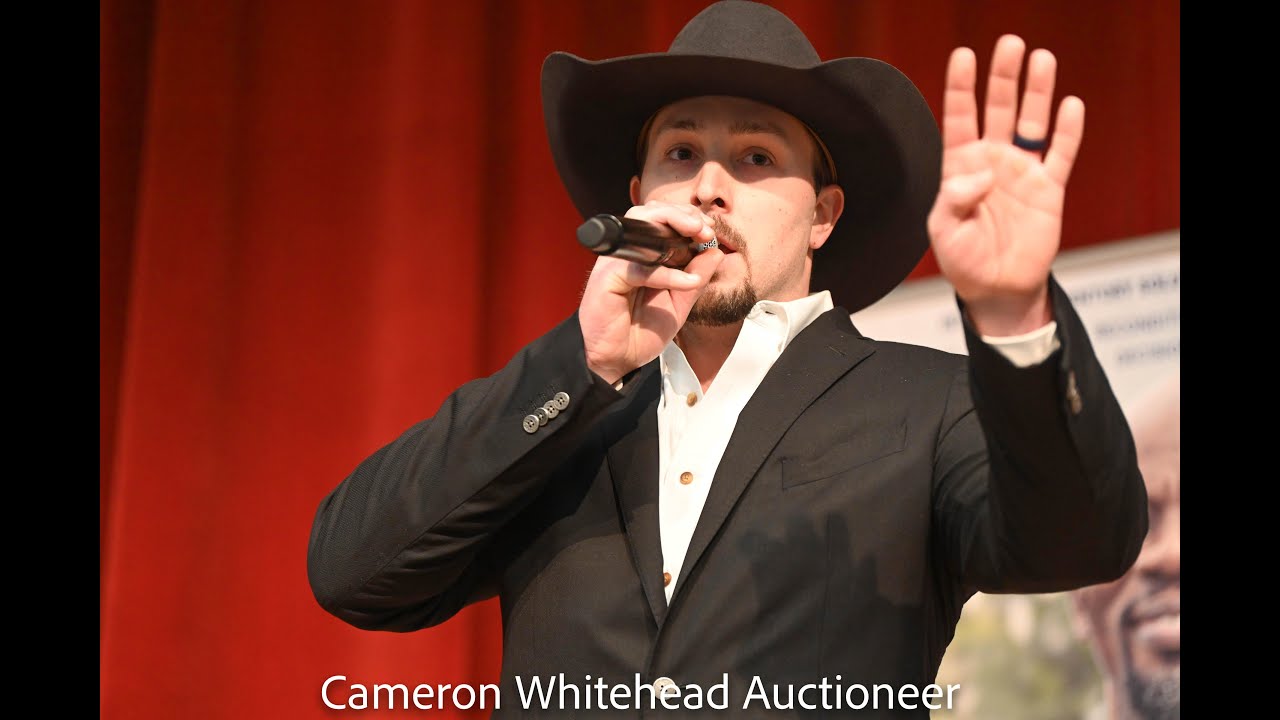 Cameron Whitehead Auctioneer- #LoneStarOpen -Sponsored by Texas ...