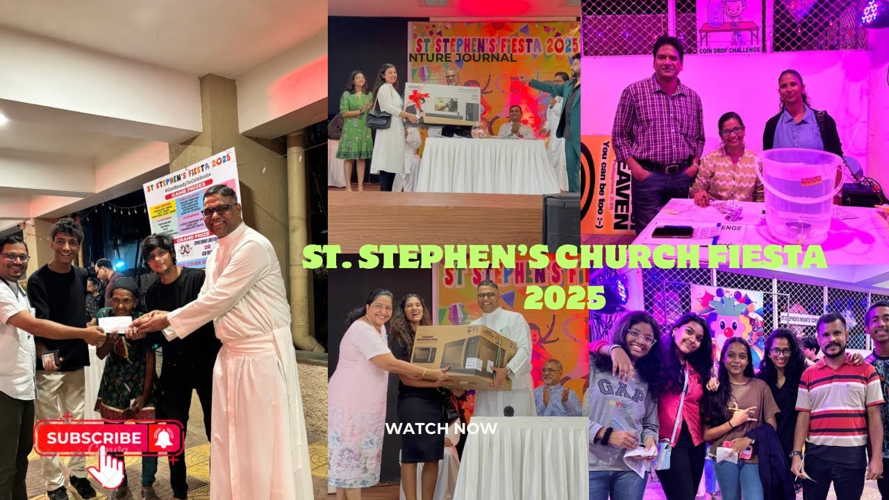 ST. STEPHEN’S CHURCH FIESTA 2025🕊️ ️ - YouTube