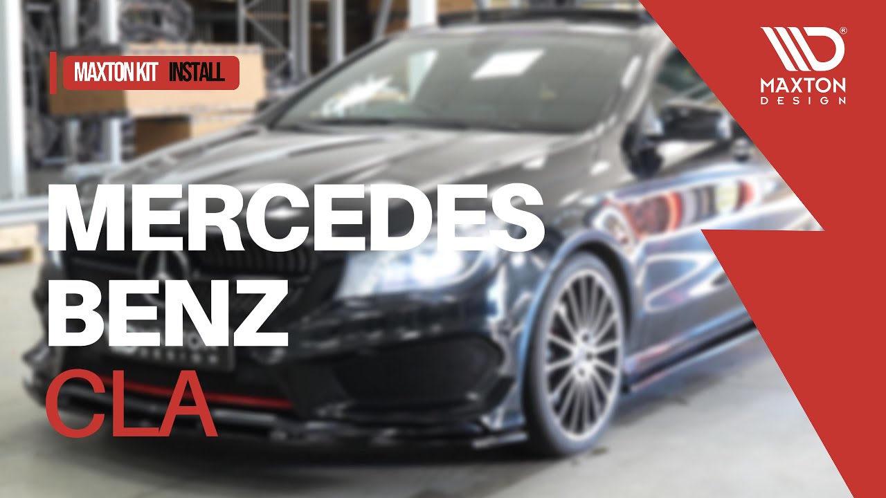 MERCEDES-BENZ CLA MAXTON KIT INSTALL - YouTube
