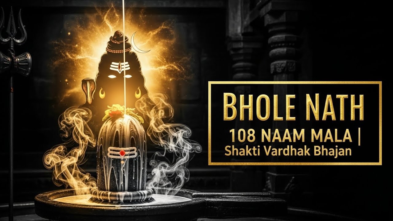 MAHADEV 108 Naam Mala | Most Powerful Shiva 108 Names Chanting | Har ...