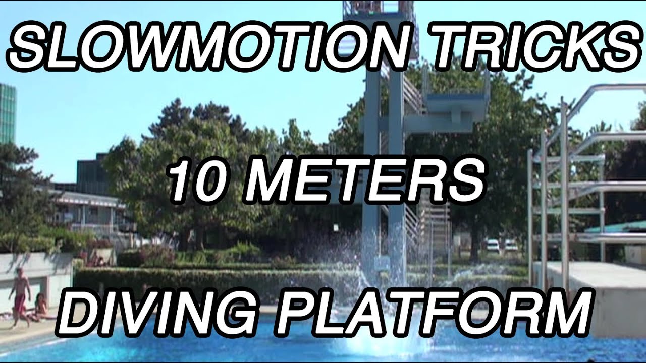 SPLASH DIVING | Slowmo 120 FPS - Tricks from the 10 meters diving ...