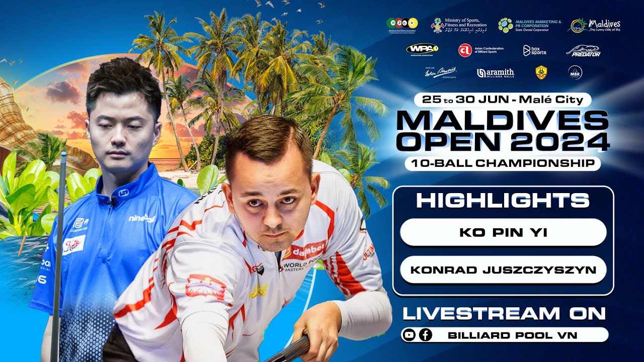 HIGHLIGHTS | Ko Pin Yi vs Konrad Juszczyszyn | Maldives Open 2024 - 10 ...