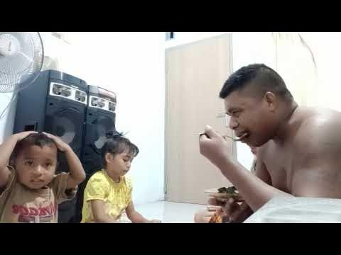 makan bersama keluarga kecilku - YouTube