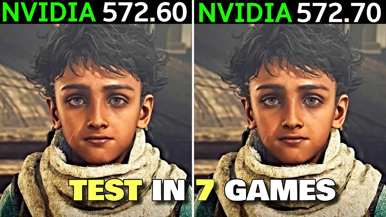 Nvidia Drivers 572.60 vs 572.70 | GTX 1650 - Test in 7 Games - YouTube