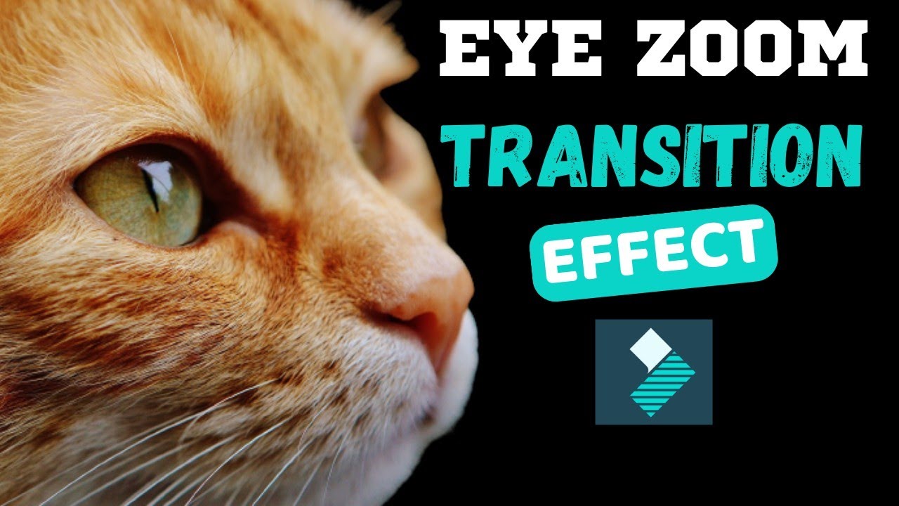 Create Eye Zoom Transition in Filmora @FilmoraWondershare - YouTube