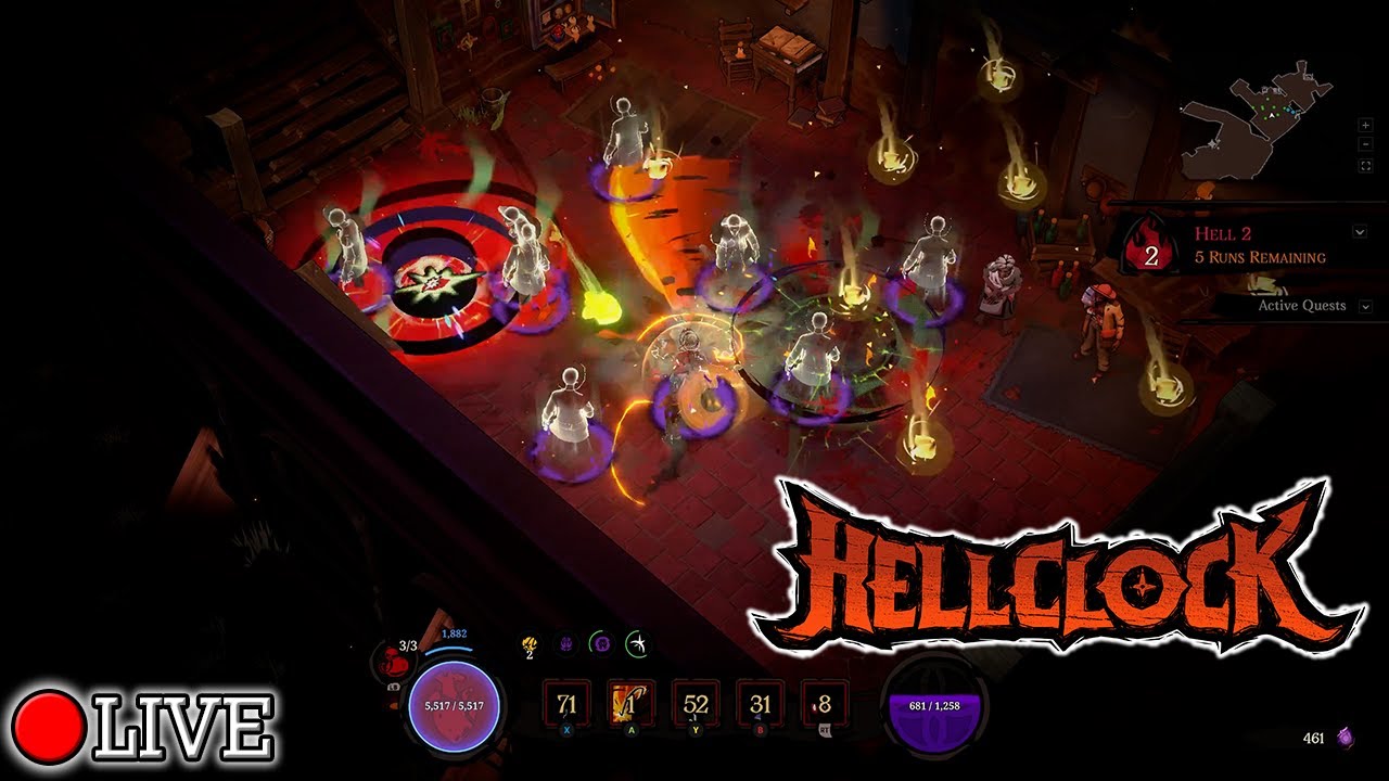 🚨Hell Clock Endgame🚨Hell 2 Feitor's Lash Build - YouTube