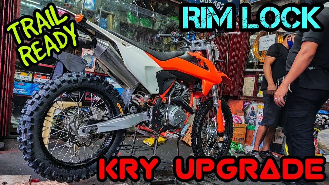 INSTALLING RIM LOCK ON MY RUSI KRY 150 | SHOP VISIT-REN MOTORCYCLES ...