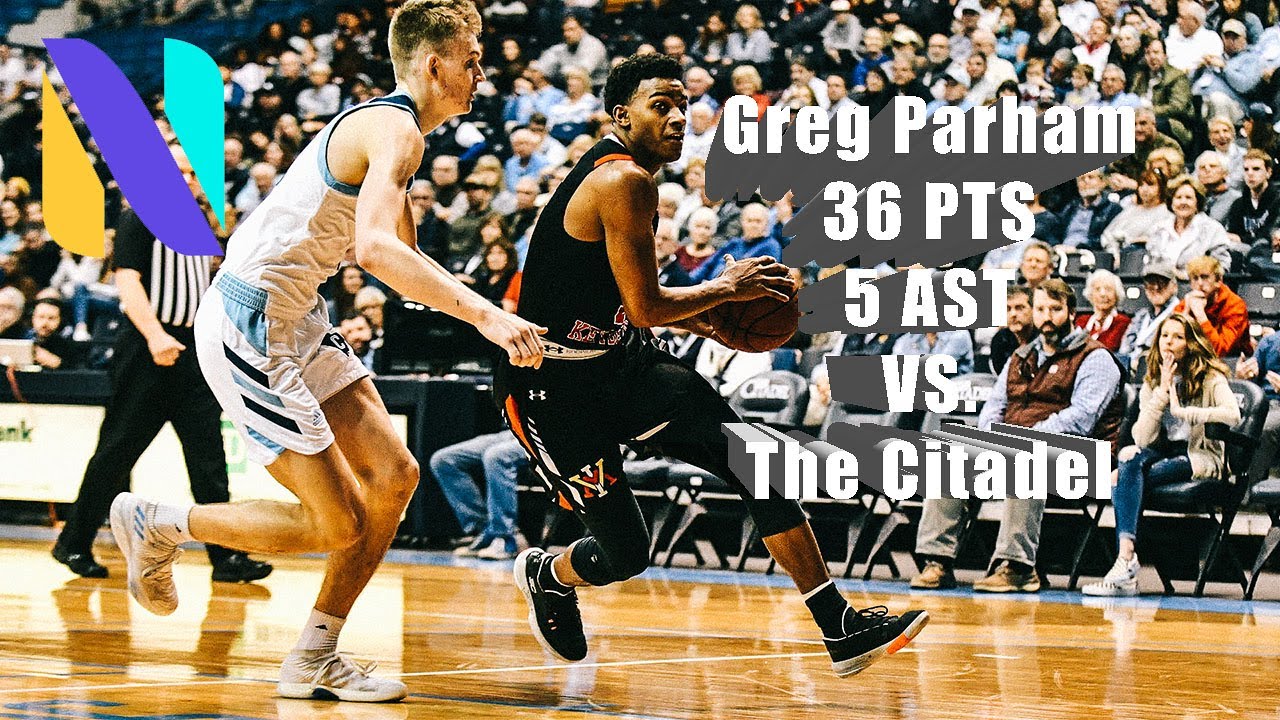 Greg Parham VMI Keydets 36 PTS 5 AST vs The Citadel Bulldogs | Next ...