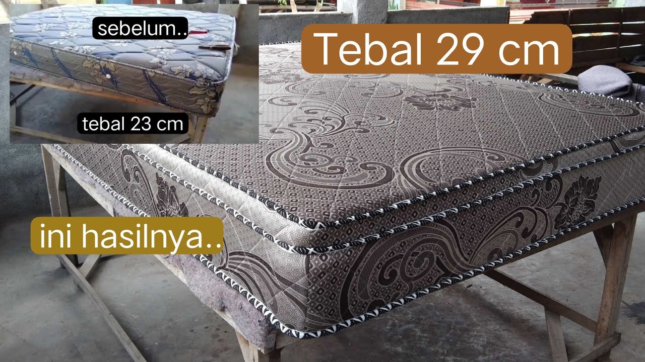 How to fix mattress//Cara memperbaiki kasur Spring Bed,@BambangWarnoto ...