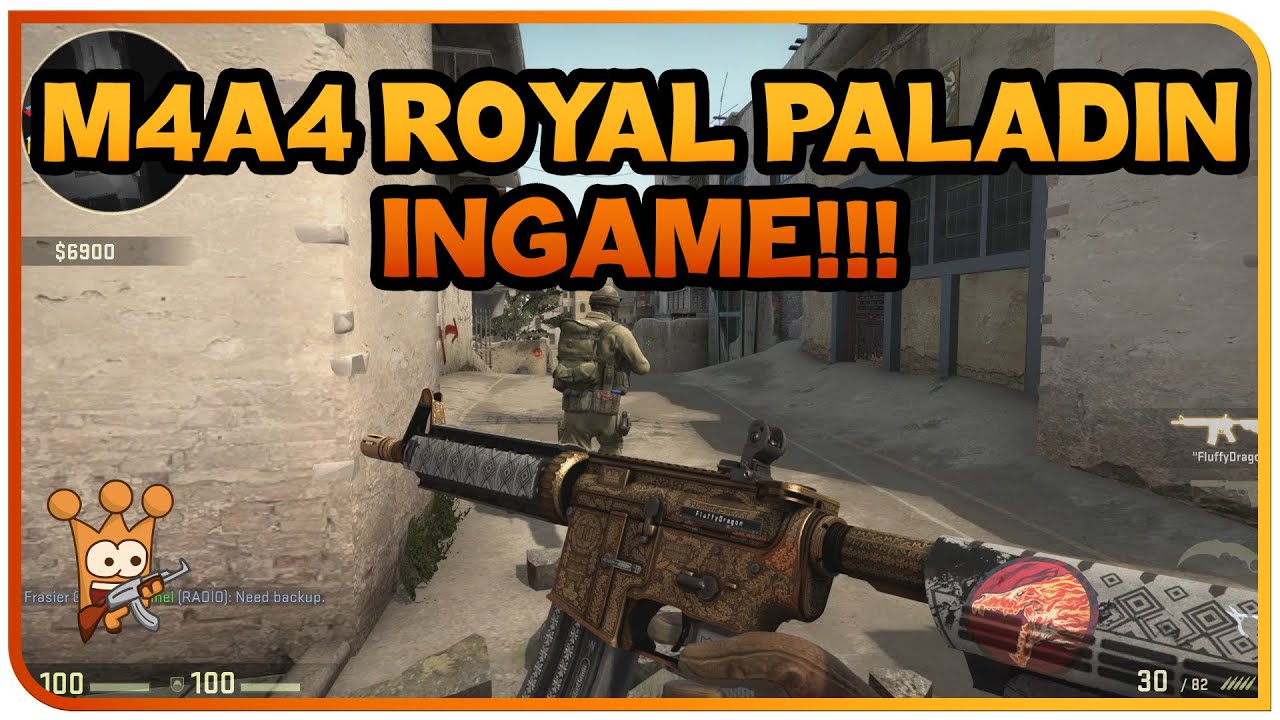 M4A4 ROYAL PALADIN GAMEPLAY INGAME VIEW REVOLVER CASE - YouTube