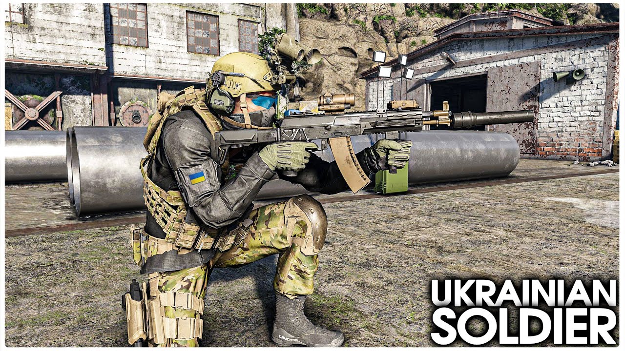 UKRAINIAN SOLDIER | Tactical CO-OP Gameplay | Ghost Recon Breakpoint ...
