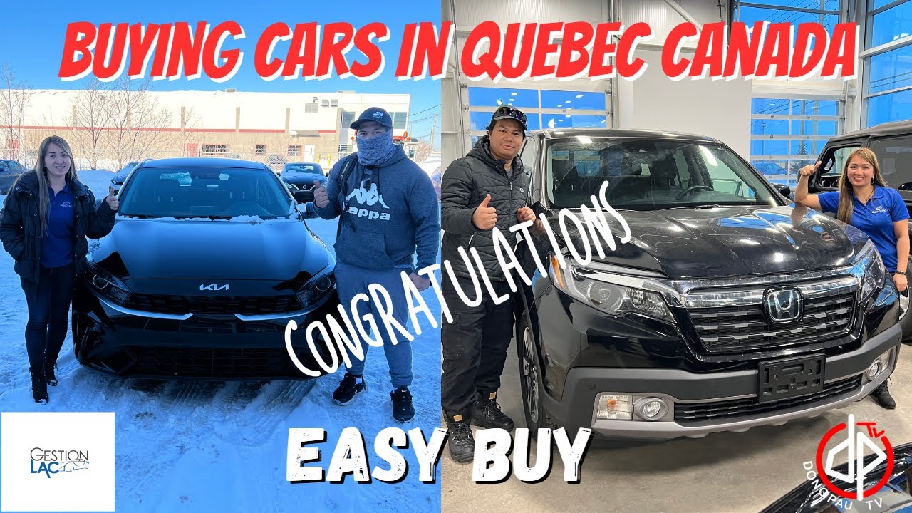 BUYING CARS IN QUEBEC CANADA (mabilis ang proseso) - YouTube