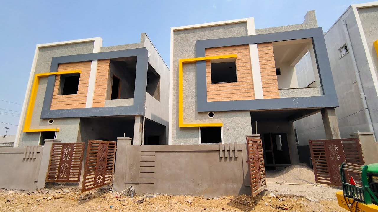 DIRECT OWNER 3 BHK DUPLEX VILLA FOR SALE BACHUPALLY HYDERABAD ELIP PROPERTY #villa #drone #sale ...