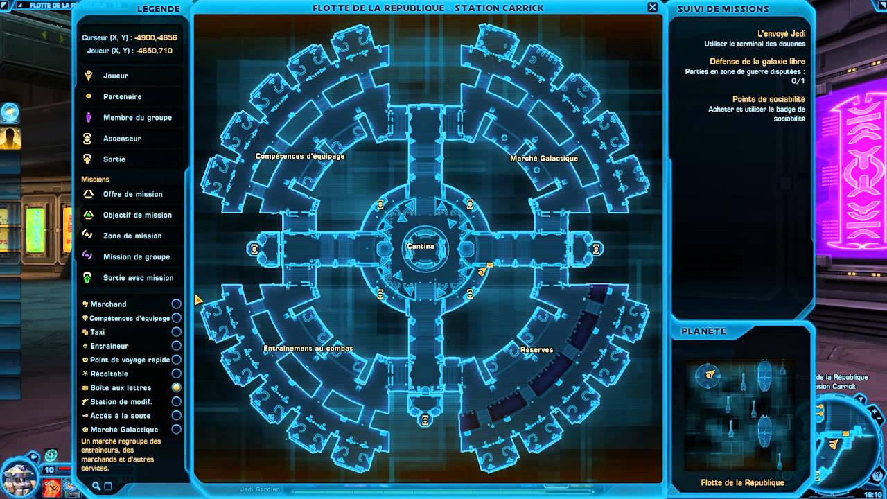 STAR WARS: The Old Republic - Guides de démarrage rapide - Cartes et ...