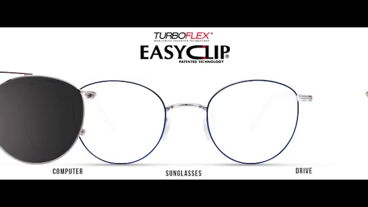 EasyClip - Eyewear That Takes You Everywhere - YouTube