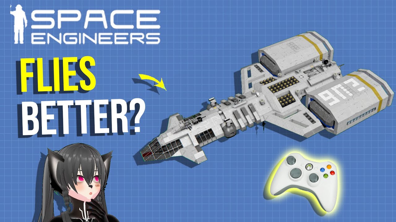 Do Ships Fly Better With Controllers? Space Engineers - YouTube