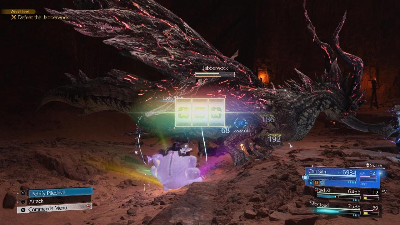 FFFVII Rebirth - Limit Breaker Cait Sith (Lvl 3 Limit Sync) - YouTube